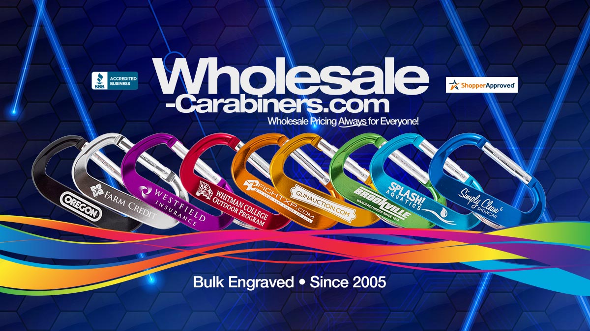 Custom Carabiners in Bulk – Wholesale Carabiners